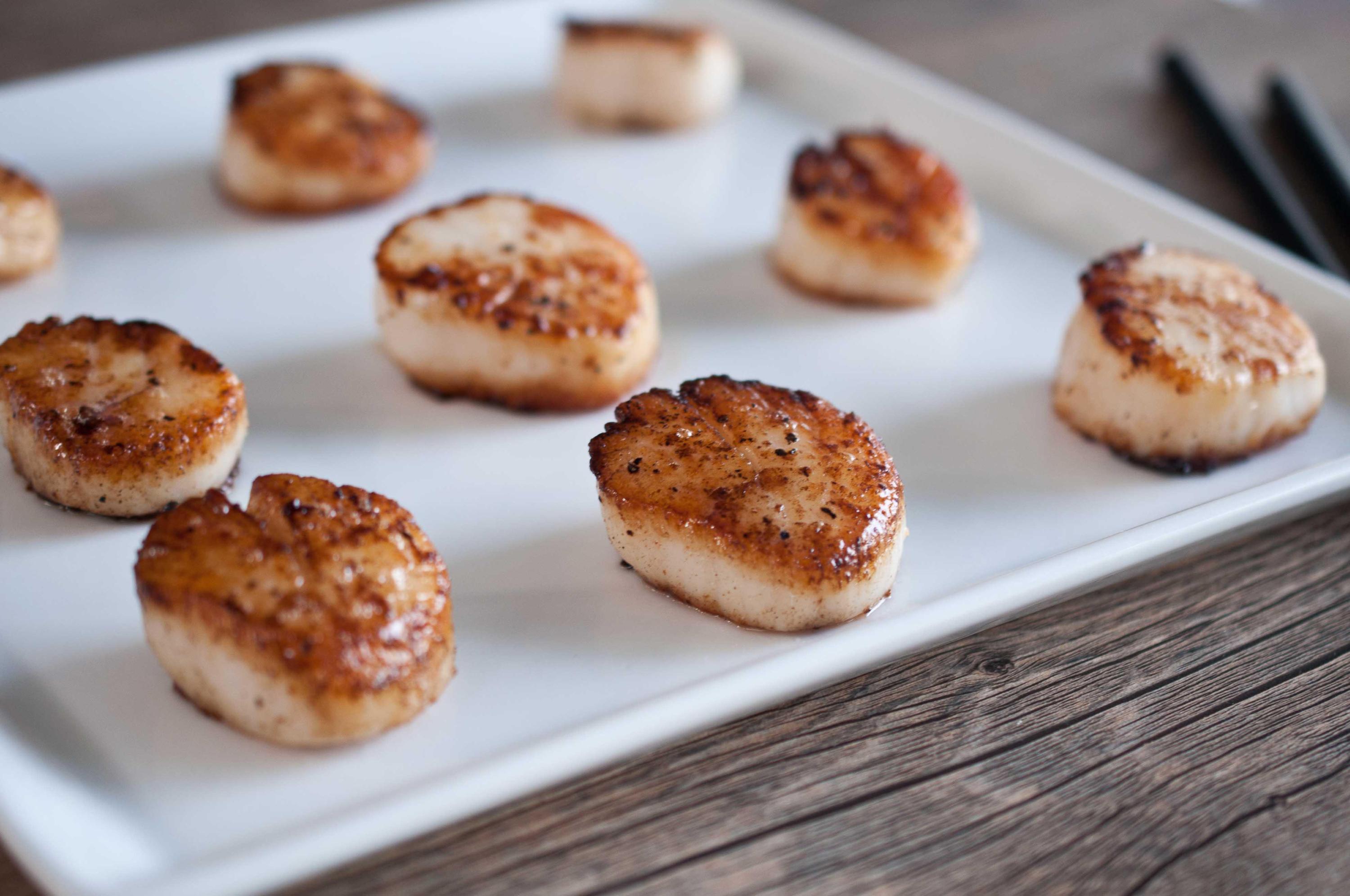 Should you soak scallops in salt water?