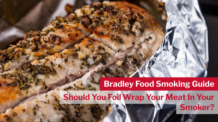 Should you wrap a roast in foil when smoking?