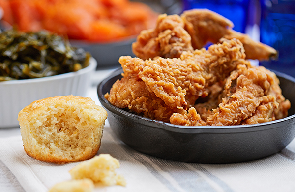 Was fried chicken invented in the south?