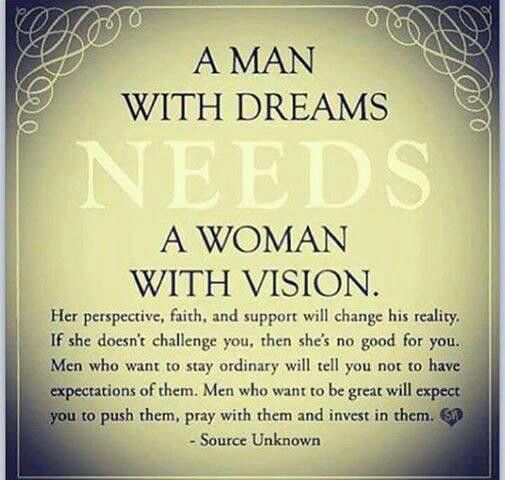 What a man needs from a woman in a relationship?
