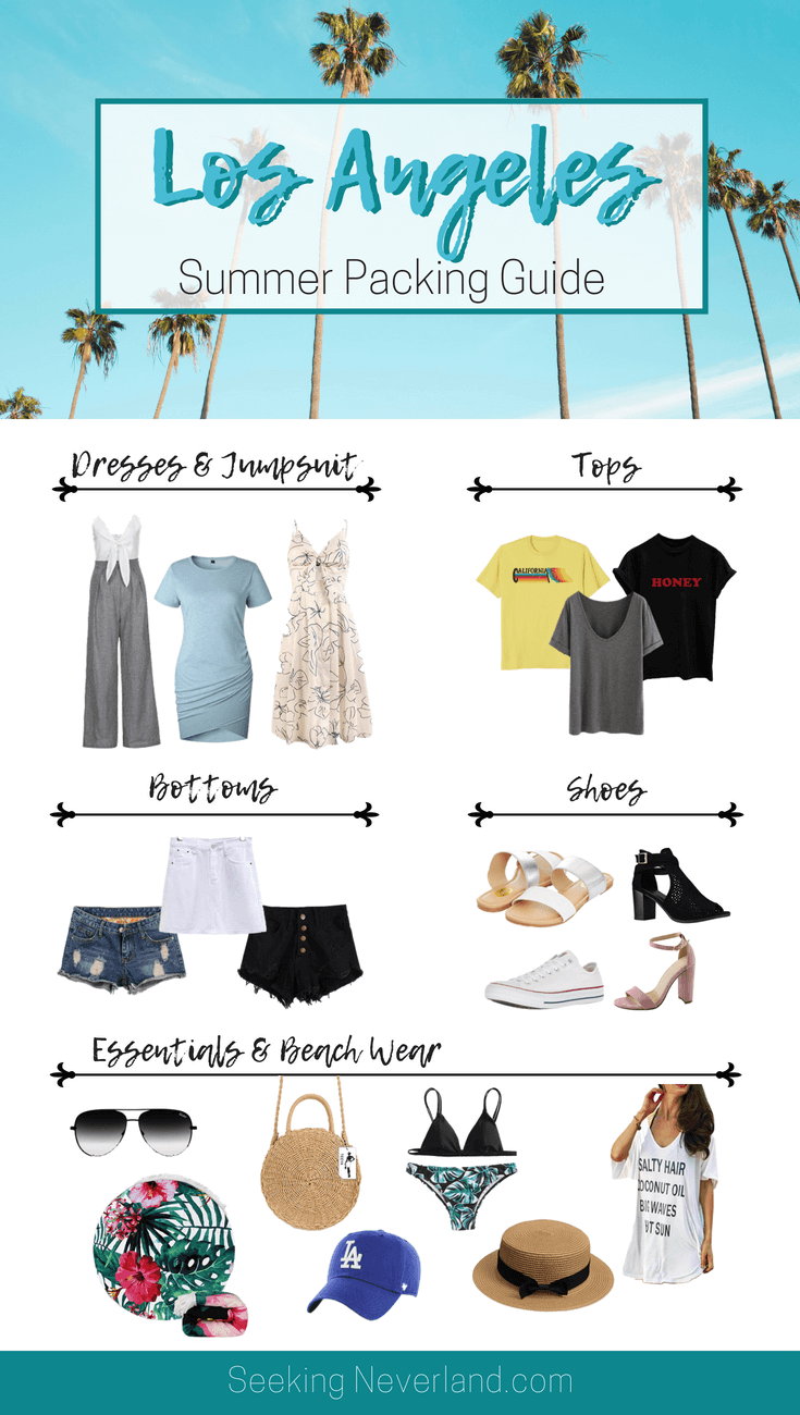 What accessories should you wear to summer lounging in La?