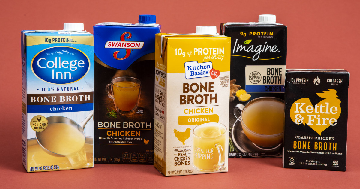 What aisle would bone broth be in?