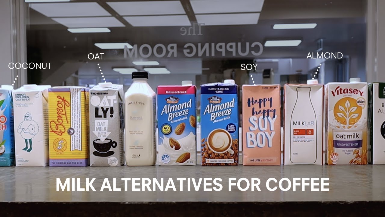 What alternative milk is best for coffee?