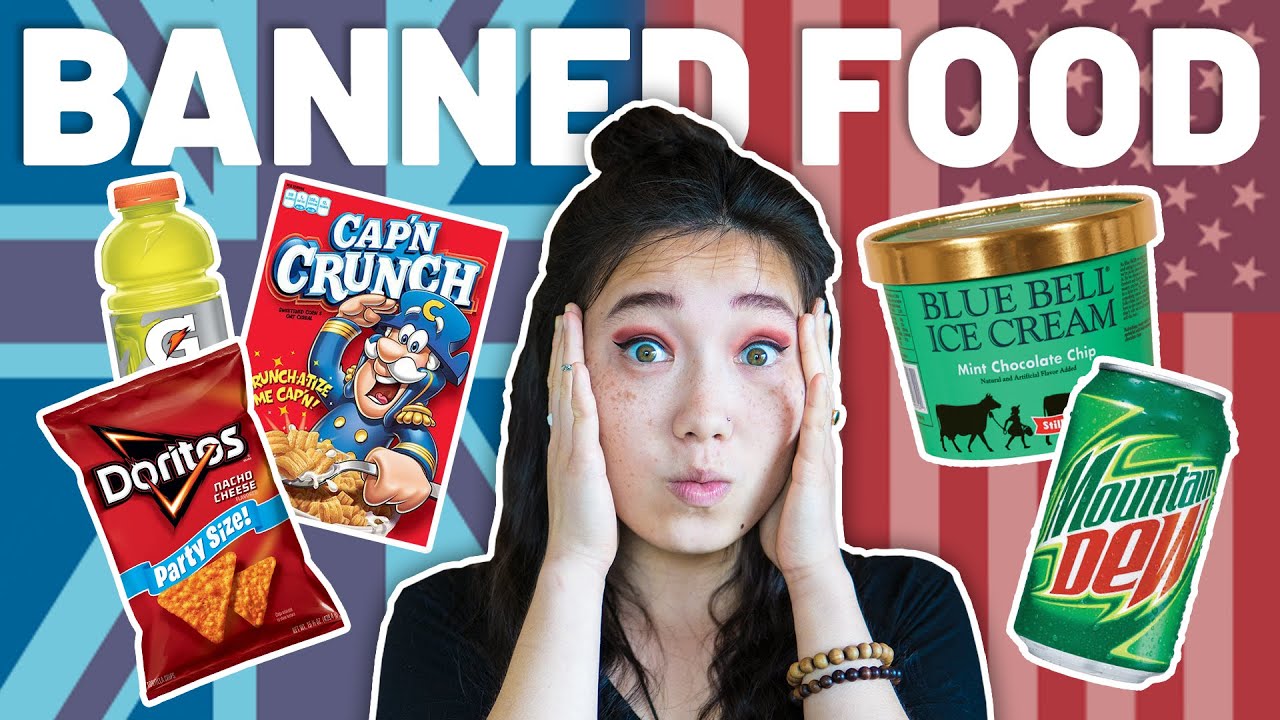 What American food is banned in UK?