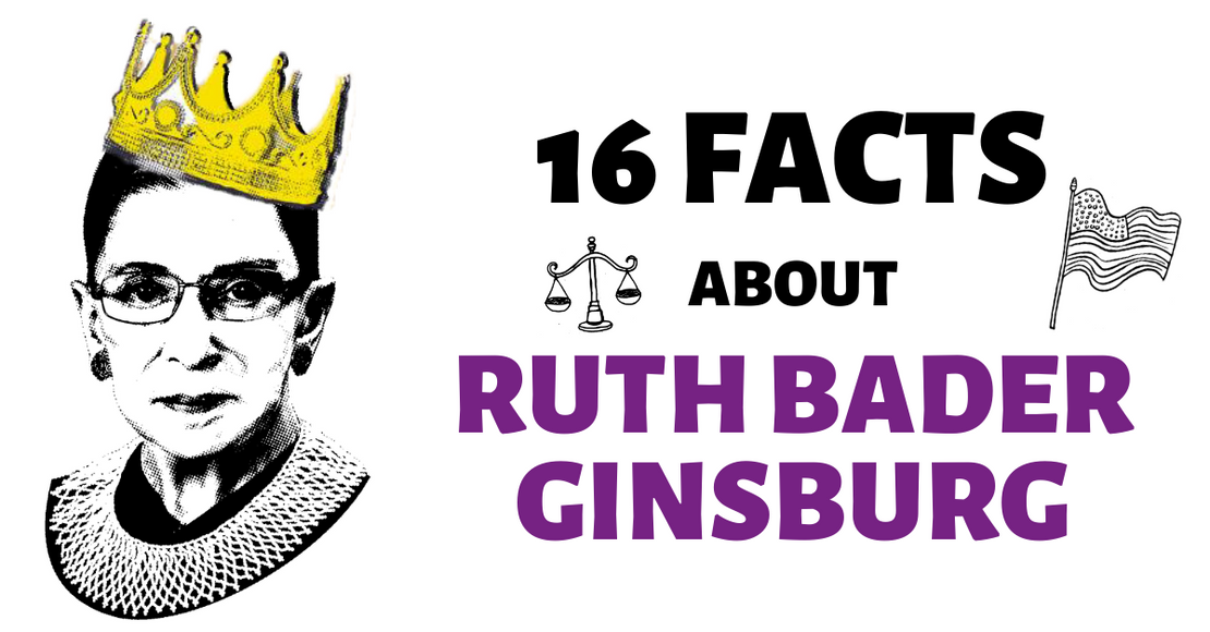 What are 3 important things Ruth Bader Ginsburg has done?