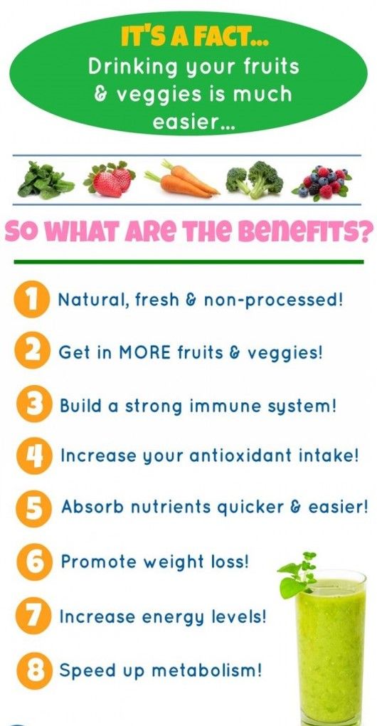 What are 5 benefits of juicing?