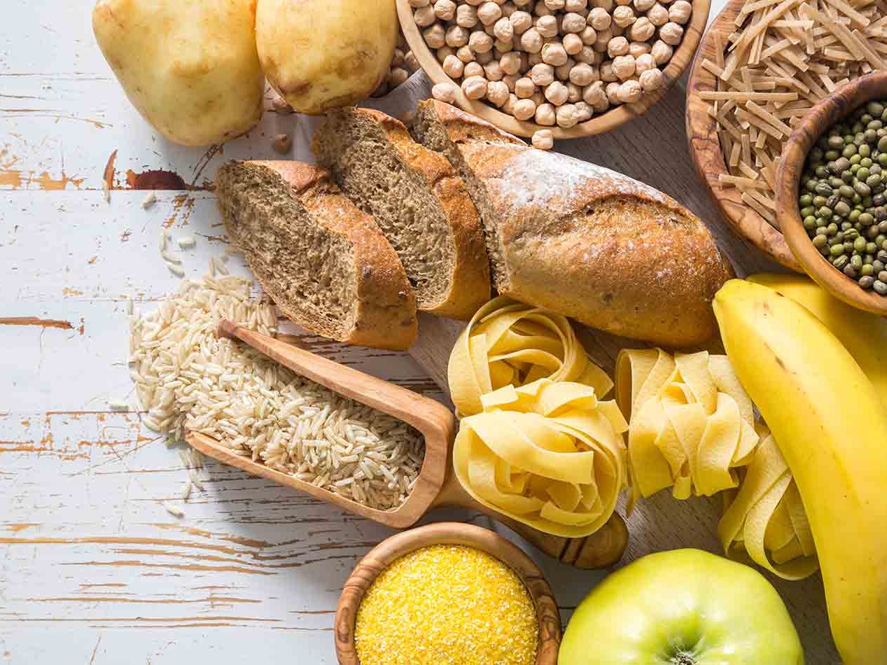 What are 5 healthy sources of carbohydrates?