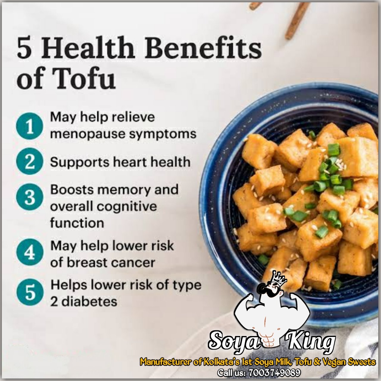 What are benefits of eating tofu?