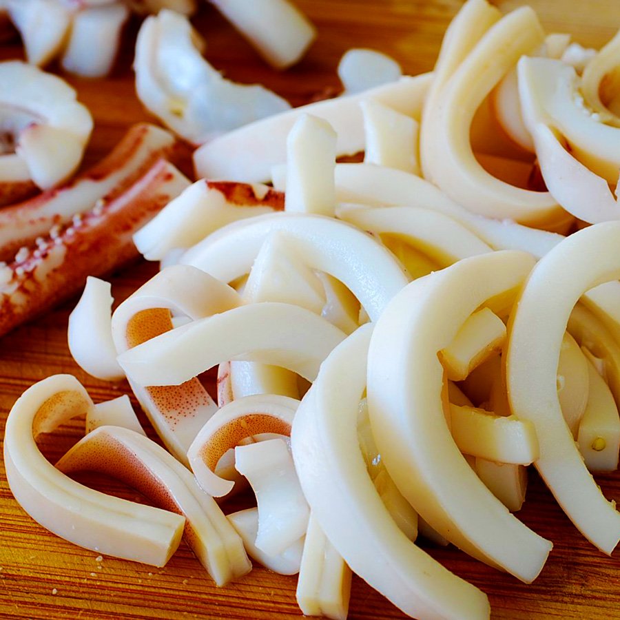What are calamari strips?