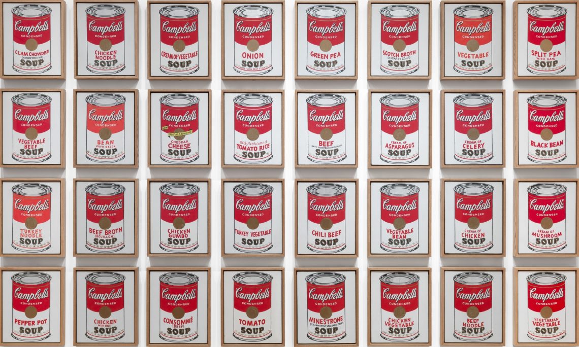 What are Campbells soup cans lined with?