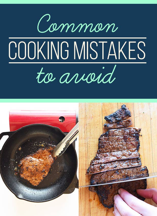 What are common cooking mistakes?