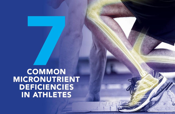 What are common micronutrient deficiencies seen in athletes?