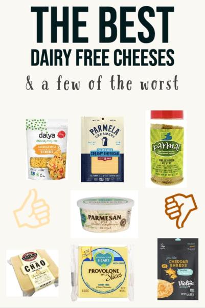 What are dairy-free cheeses?