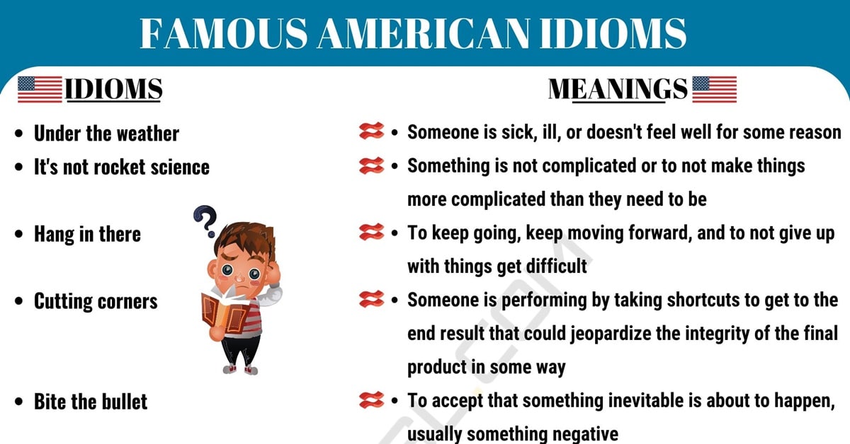 What are famous American sayings?