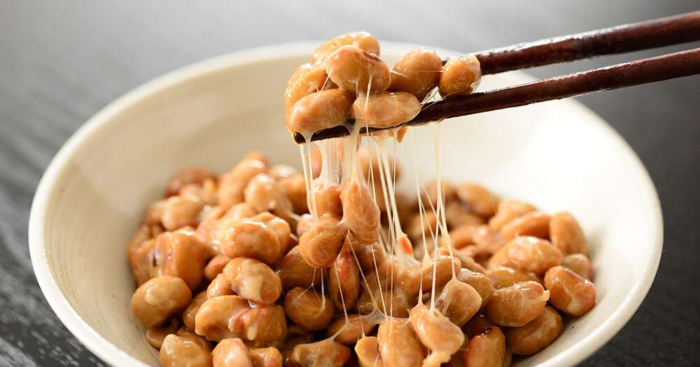 What are fermented soybeans used for?