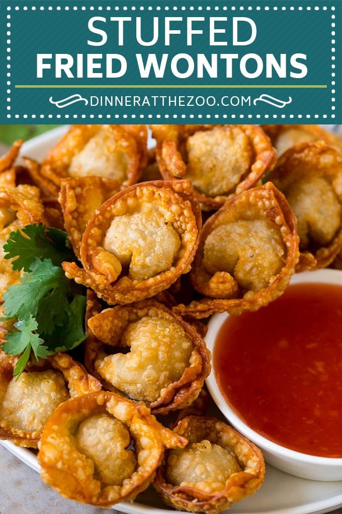 What are fried wontons called?