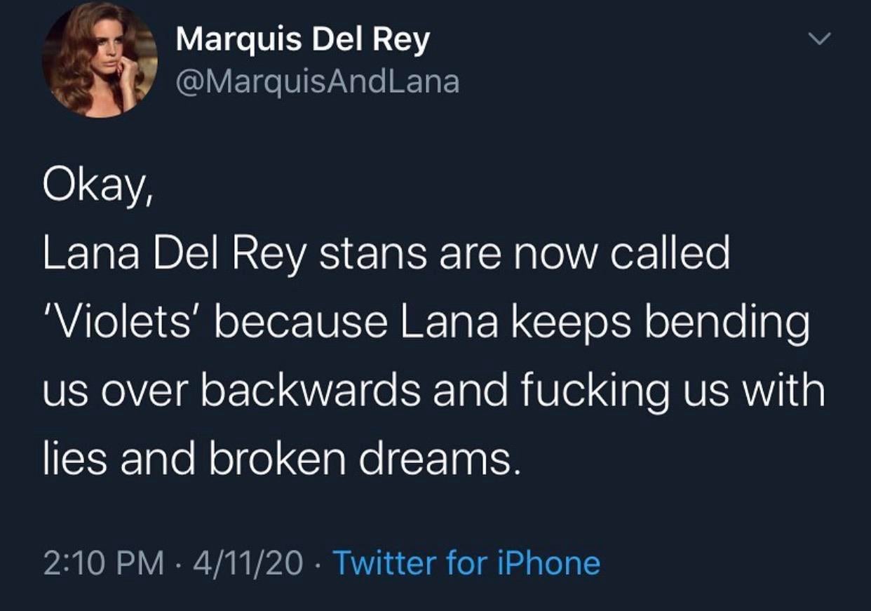 What are Lana fans called?