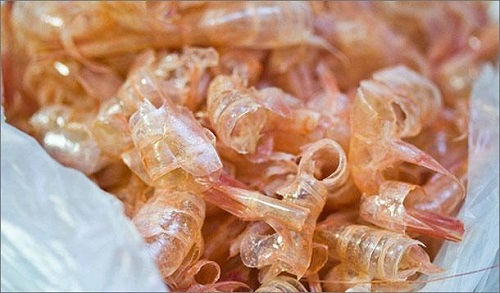 What are prawn shells?