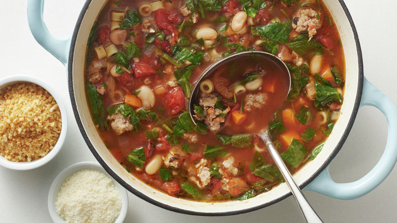 What are some good sausage soup recipes?