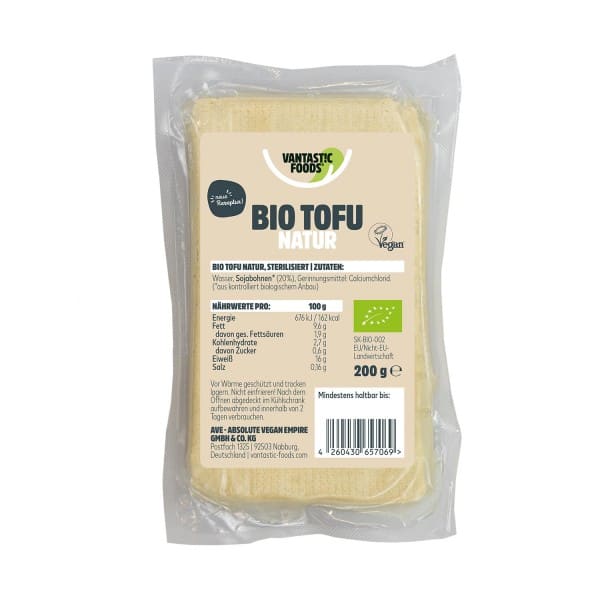 What are some products that contain tofu?