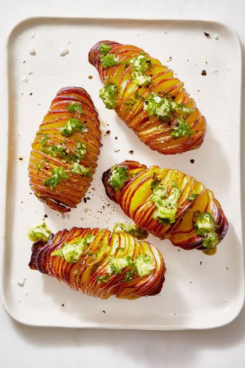 What are some simple dinner recipes that start with potatoes?