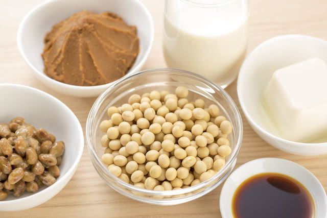 What are soybeans used for in Japan?