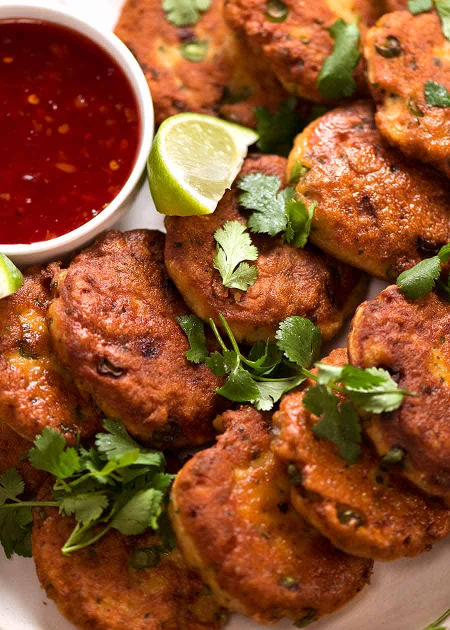 What are Thai fish cakes made of?