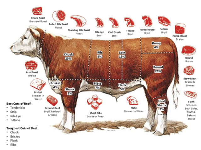 What are the 10 best cuts of beef?