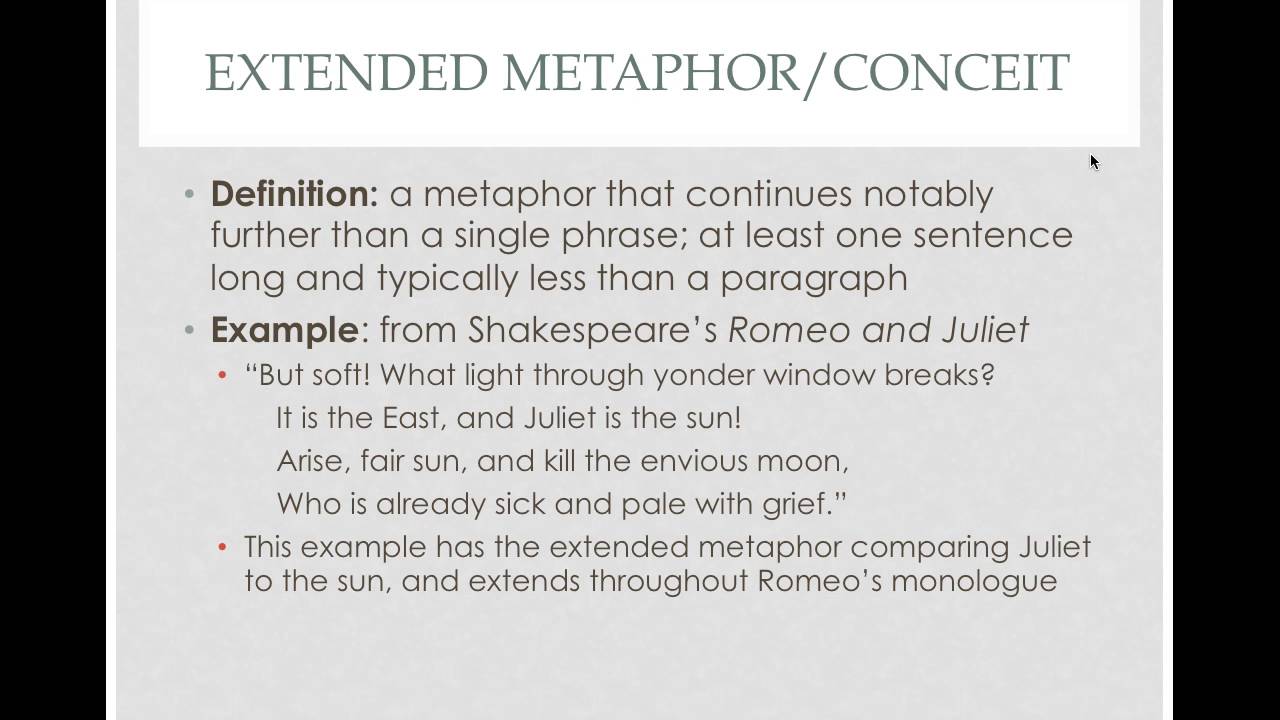 What are the 3 types of metaphor?