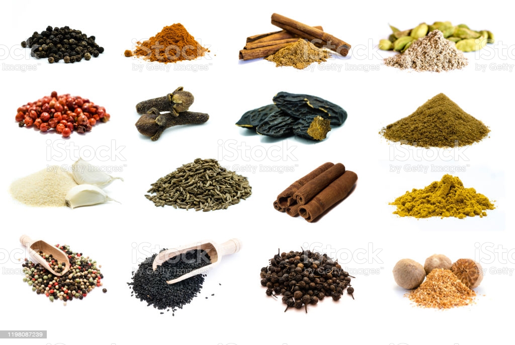 What are the 4 types of seasonings?