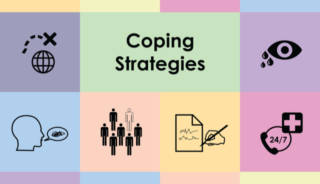 What are the 7 coping strategies?