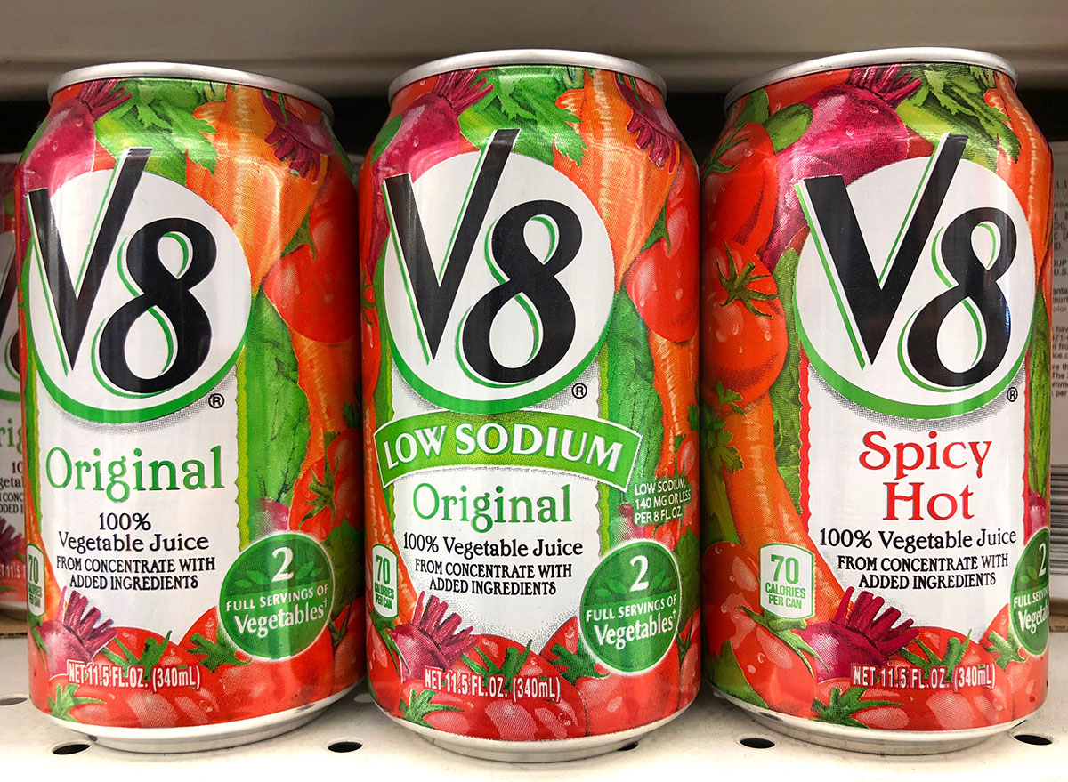 What are the 8 things in V8?