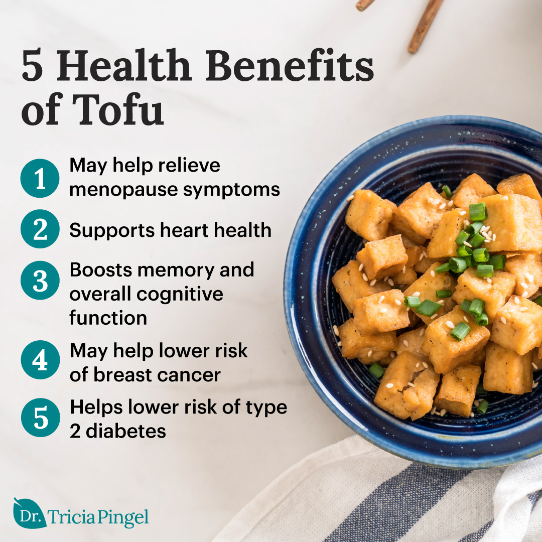 What are the benefits from eating tofu?