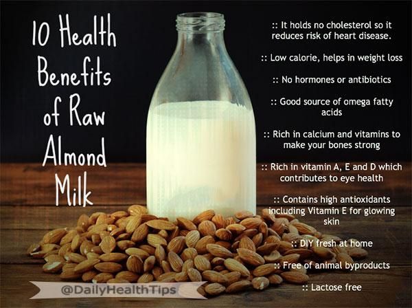 What are the benefits of drinking nut milk?