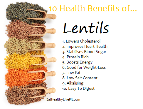 What are the benefits of eating lentils?