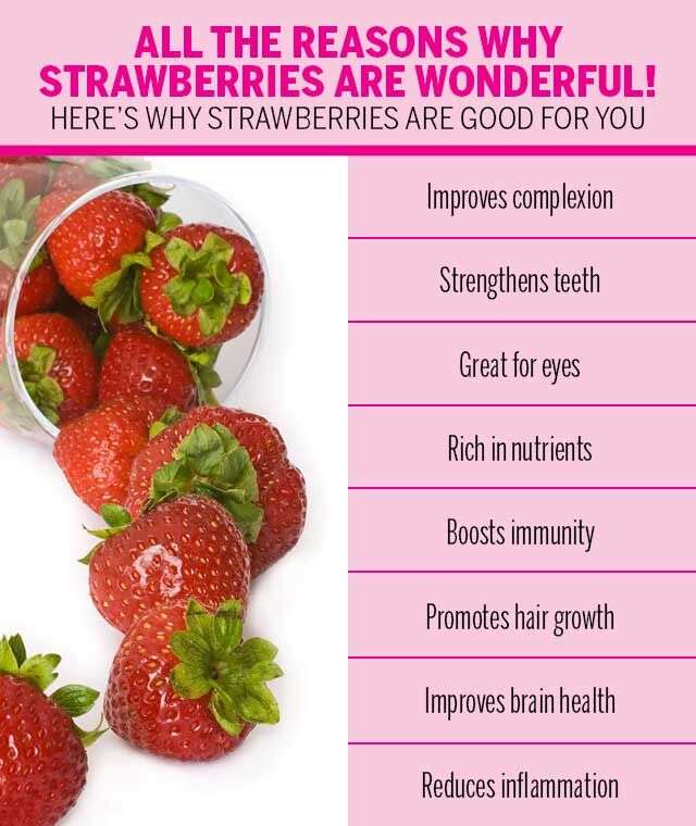 What are the benefits of eating strawberries?