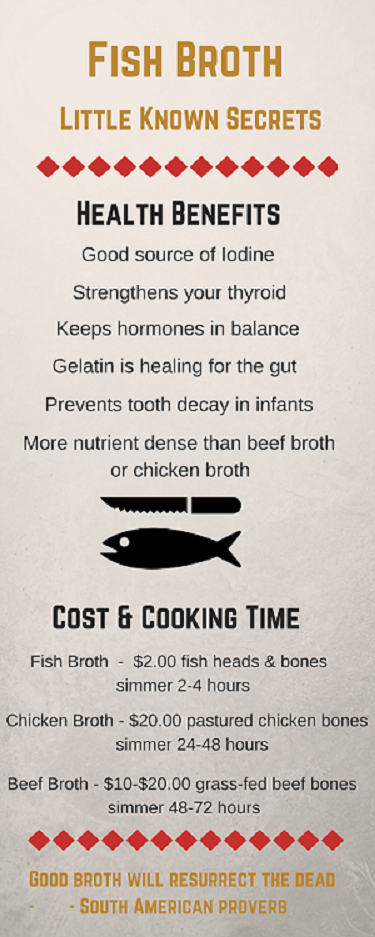 What are the benefits of fish broth?