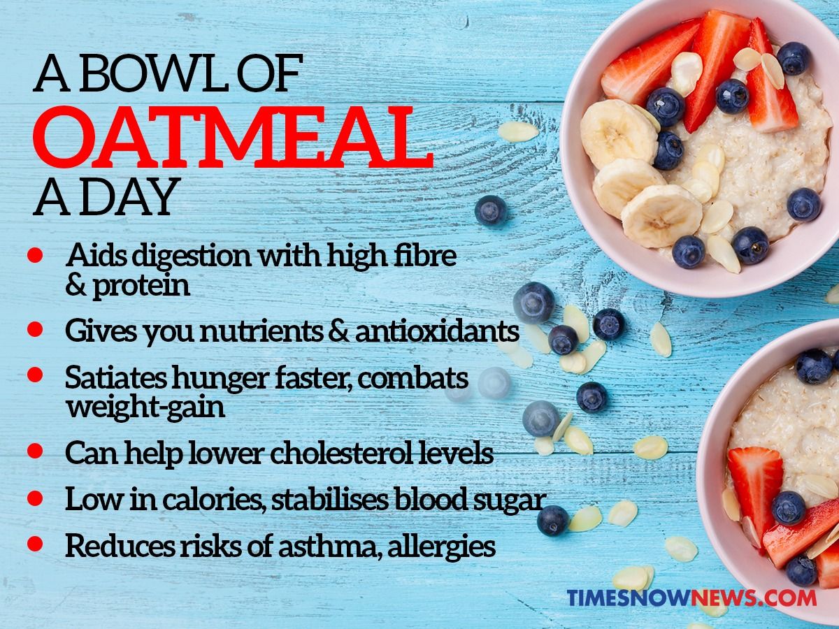 What are the benefits of oatmeal breakfast?