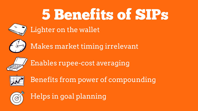 What are the benefits of SIP?