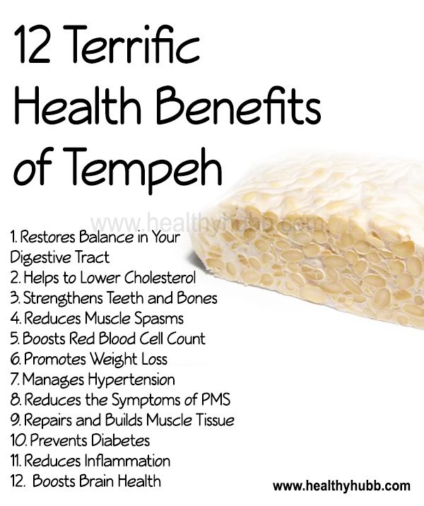 What are the benefits of tempeh?