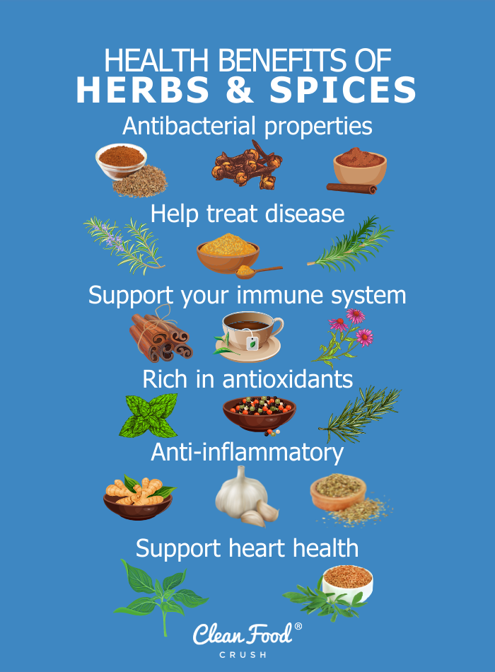 What are the benefits of using herbs?