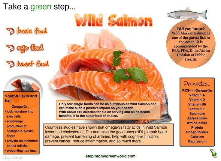 What are the benefits of wild salmon?