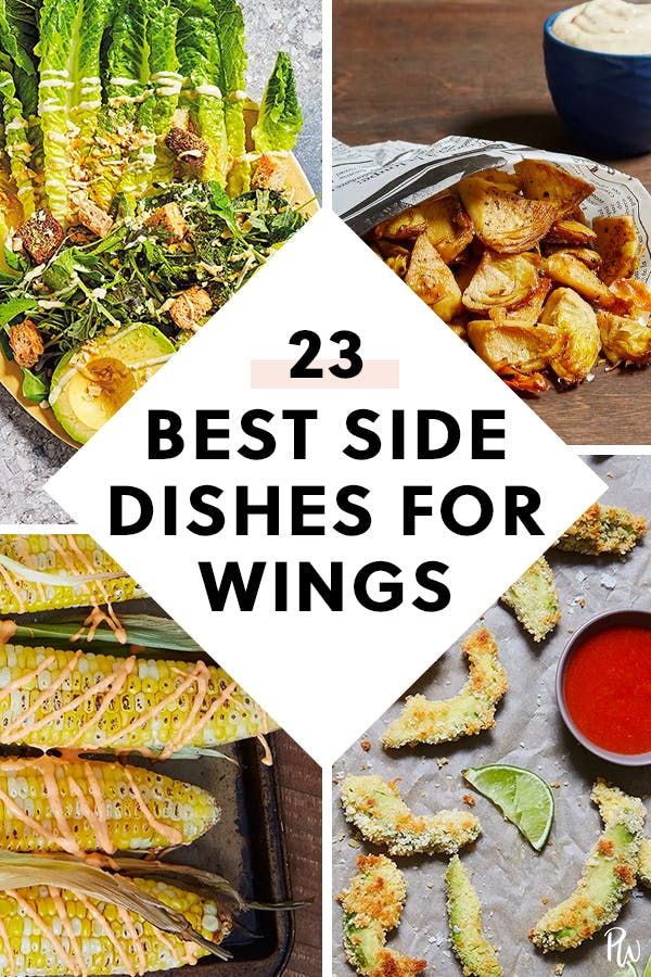 What are the best chicken wing sides?
