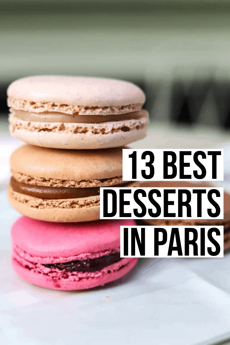 What are the best desserts in Paris?