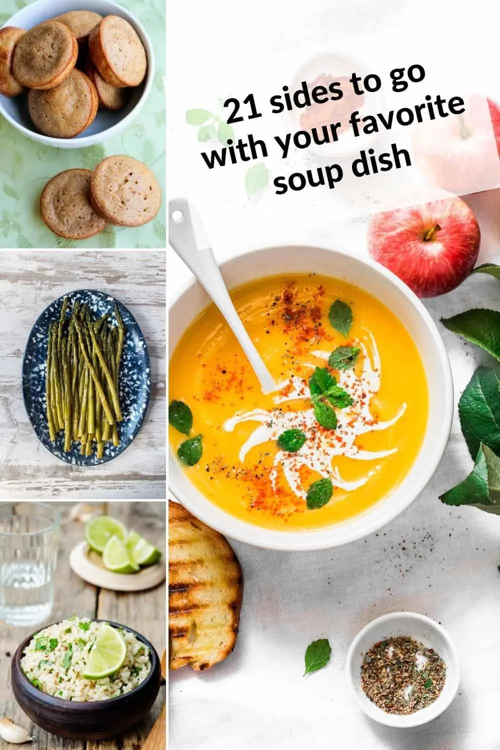 What are the best dishes to serve with soup?