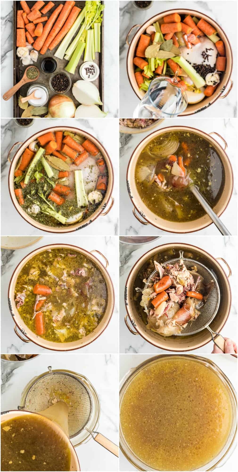 What are the best spices to put in chicken broth?