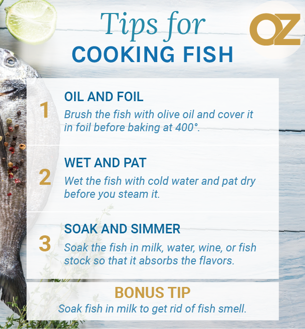 What are the best tips for cooking fish?