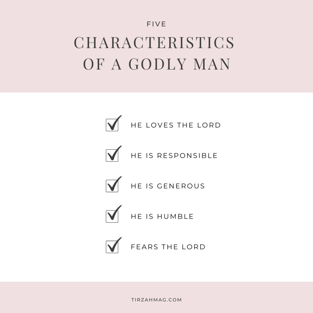 What are the characteristics of a godly person?