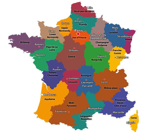 What are the cheapest regions of France?