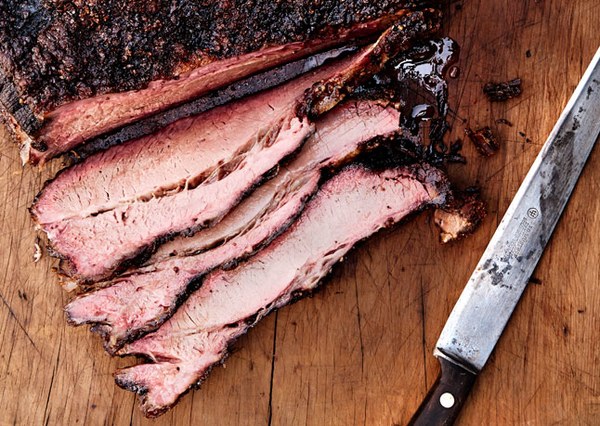What are the different styles of smoked brisket?